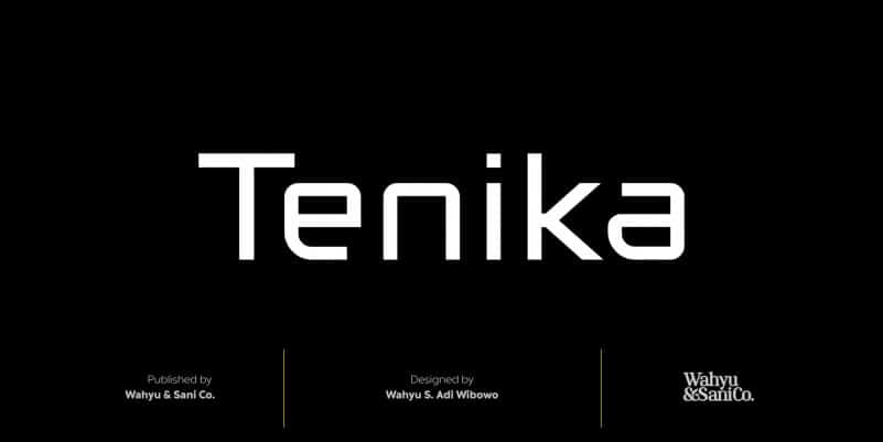 Tenika Sans Serif Font - Download Free Font