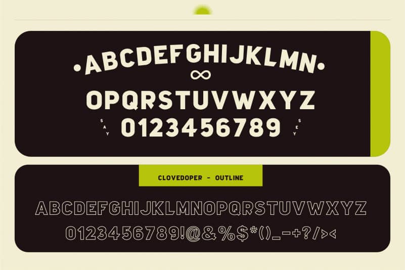 Clovedoper Font - Download Free Font