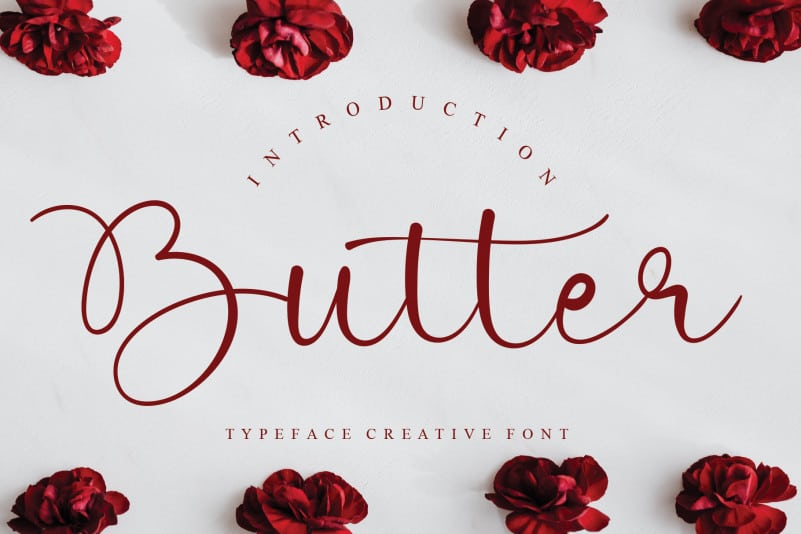 Butter Calligraphy Font - Download Free Font