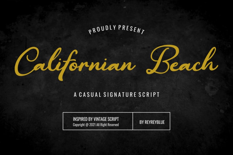 Californian Beach Script Font - Download Free Font