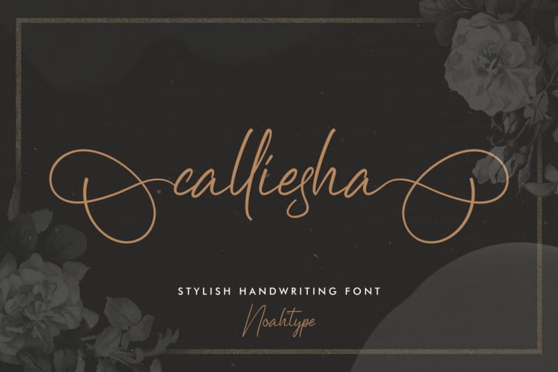 Calliesha Script Font - Befonts