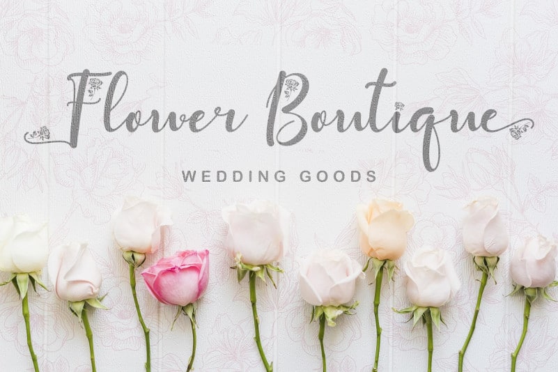 With Rose Script Font - Download Free Font