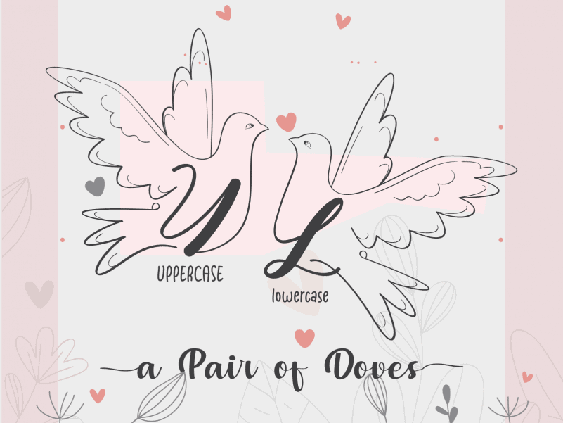 A Pair Of Doves Display Font - Download Free Font