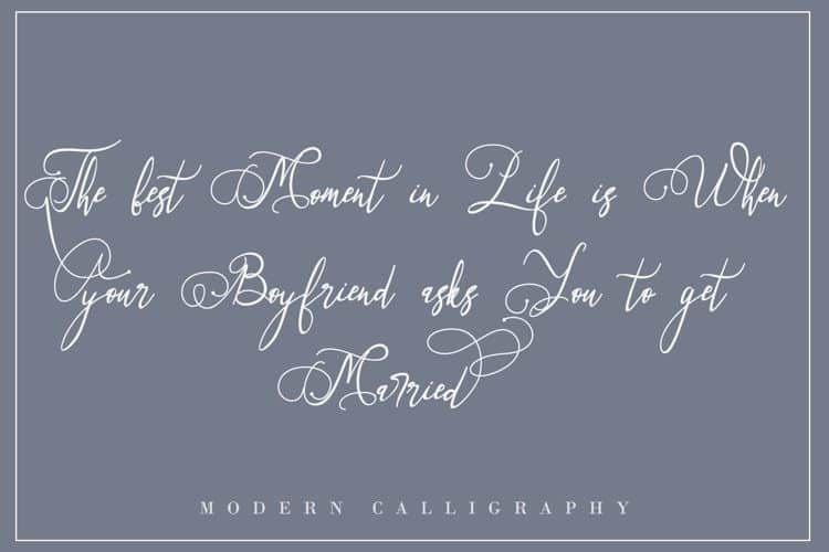 Art Maria Calligraphy Font - Download Free Font