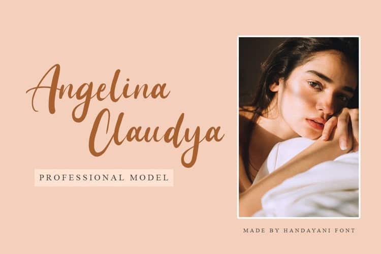 Handayani Bold Script Font - Download Free Font