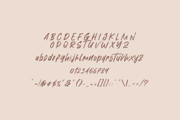 Hiatus Brush Font - Download Free Font