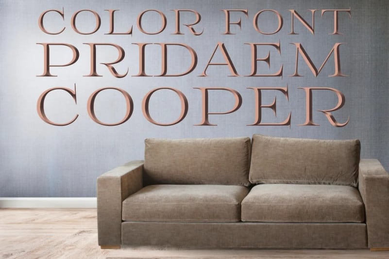 PridaEm Cooper Serif Font - Download Free Font