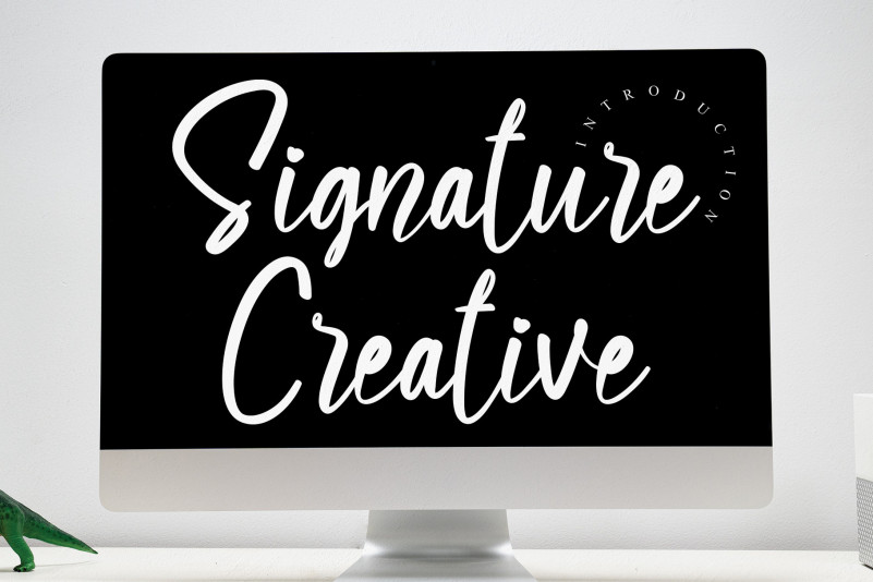 Signature Creative Script Font - Download Free Font