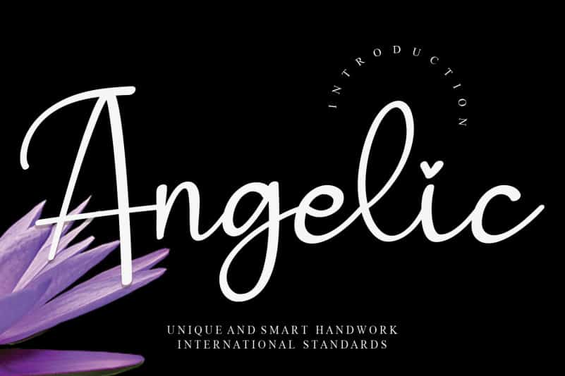 Angelic Handwritten Font - Download Free Font