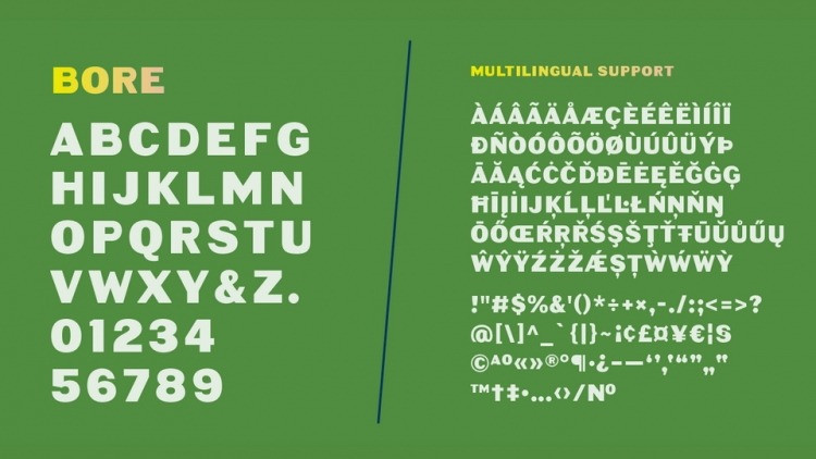 Bore Font - Download Free Font