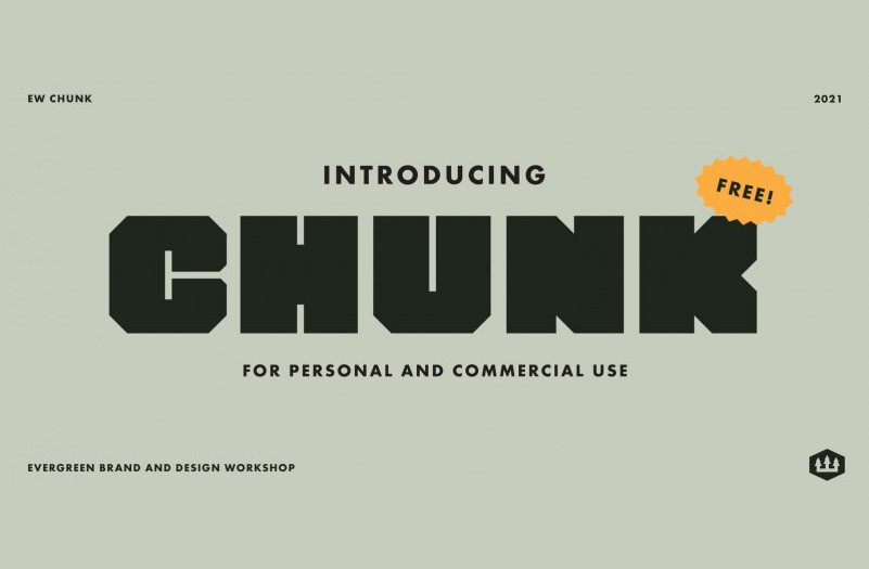 Chunk Font - Download Free Font