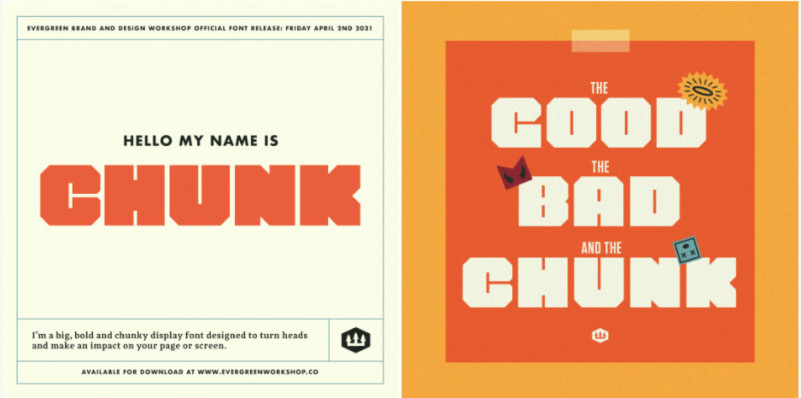 Chunk Font - Download Free Font