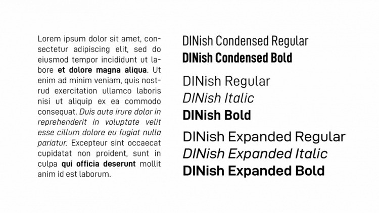 DINish Font Family - Download Free Font