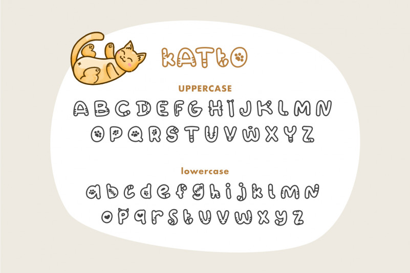 Katto Outlined Font - Download Free Font