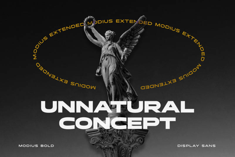Modius Extended Font - Download Free Font