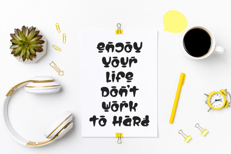 Life Hacks Display Font - Download Free Font