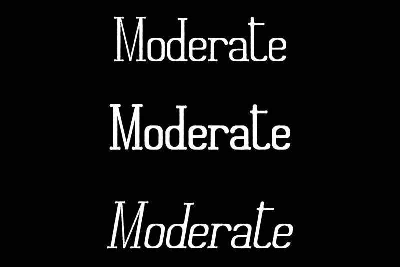 Moderate Font - Download Free Font