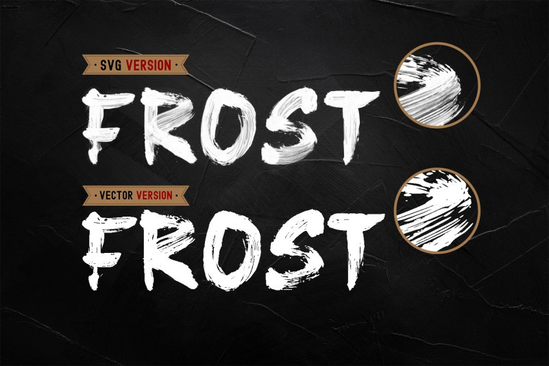 Frost Vector Font - Download Free Font
