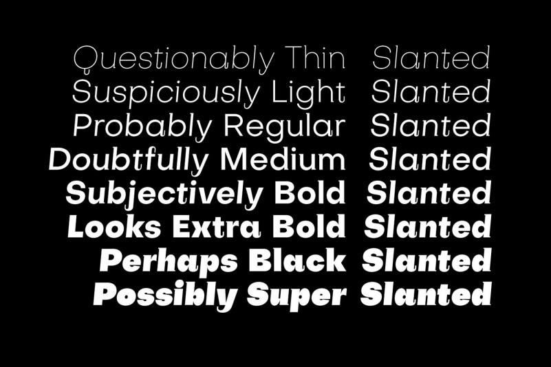 Subjectivity Font Family - Download Free Font