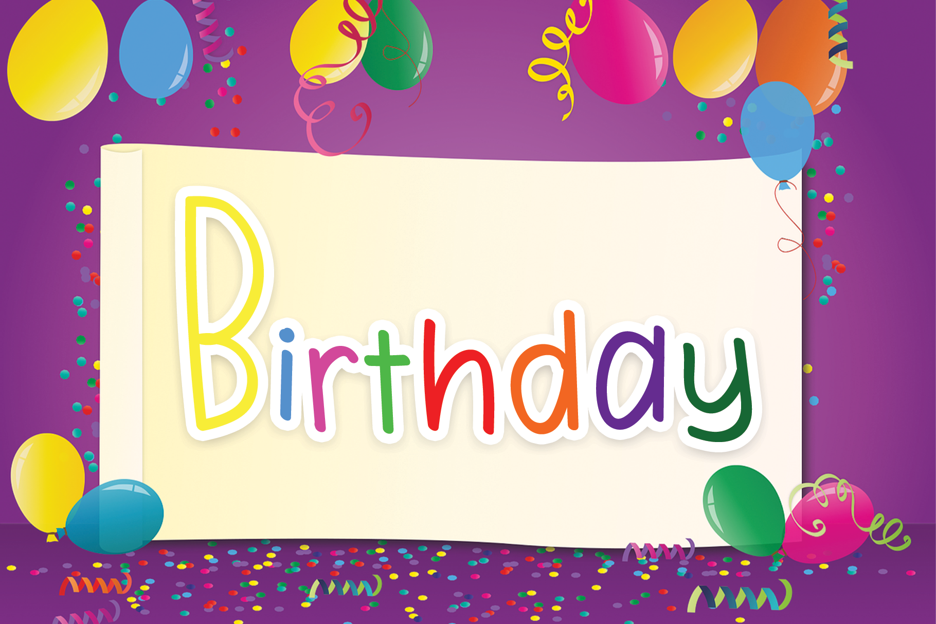 Birthday Font - Download Free Font