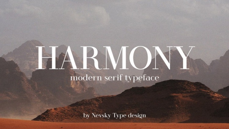 Harmony Font - Download Free Font