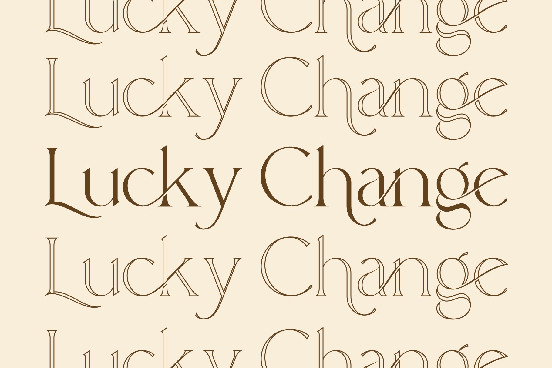 Lucky Change Font – Download free fonts