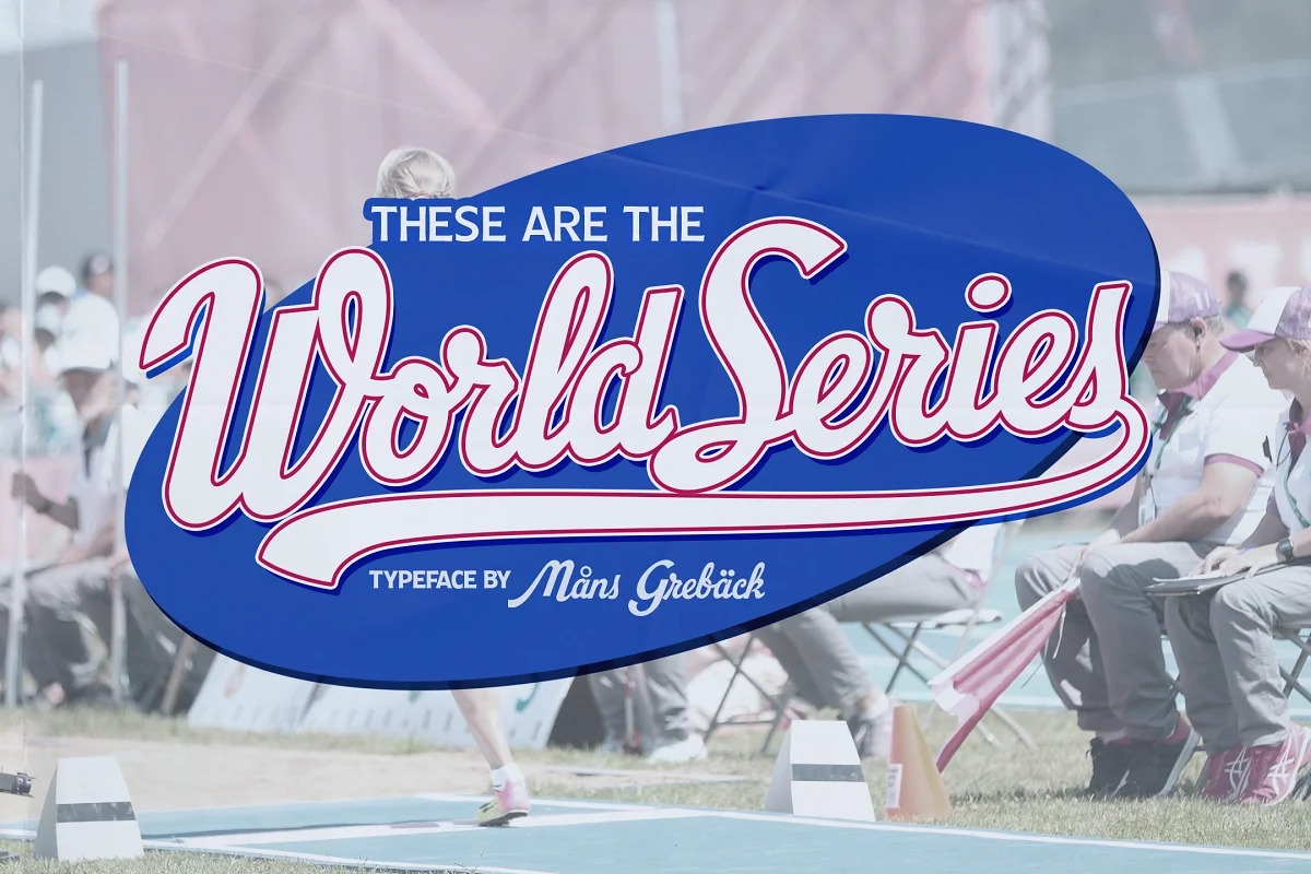 World Series Script Font - Download Free Font