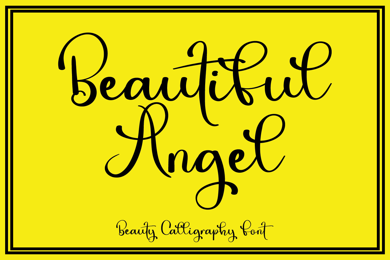 Beautiful Angel Font - Download Free Font