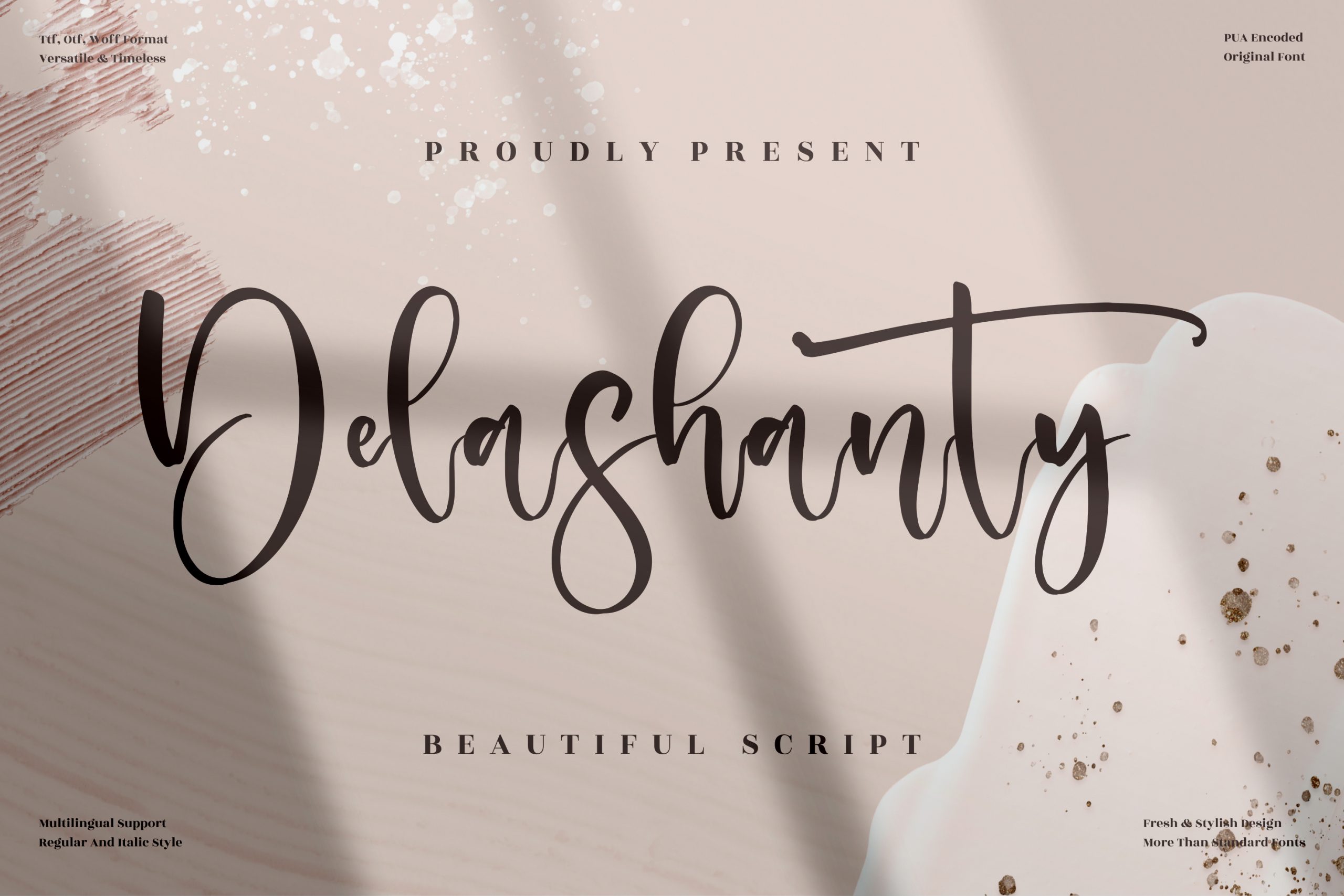 Delashanty Font - Download Free Font