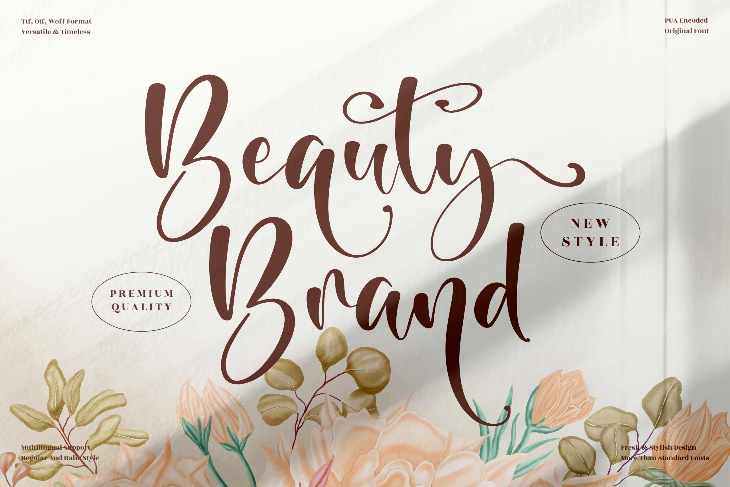 Beauty Brand Font - Download Free Font