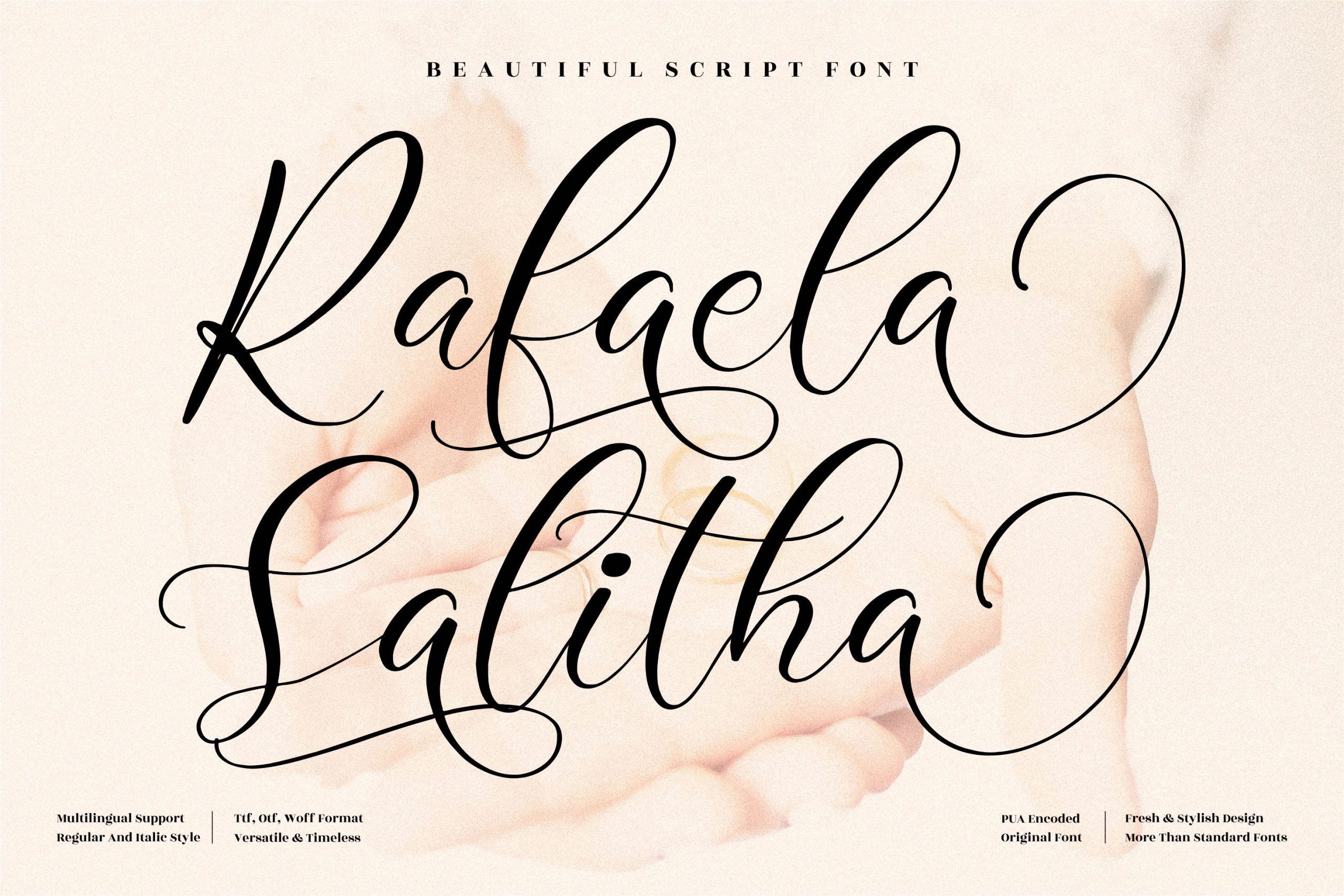 Rafaela Salitha Font - Download Free Font