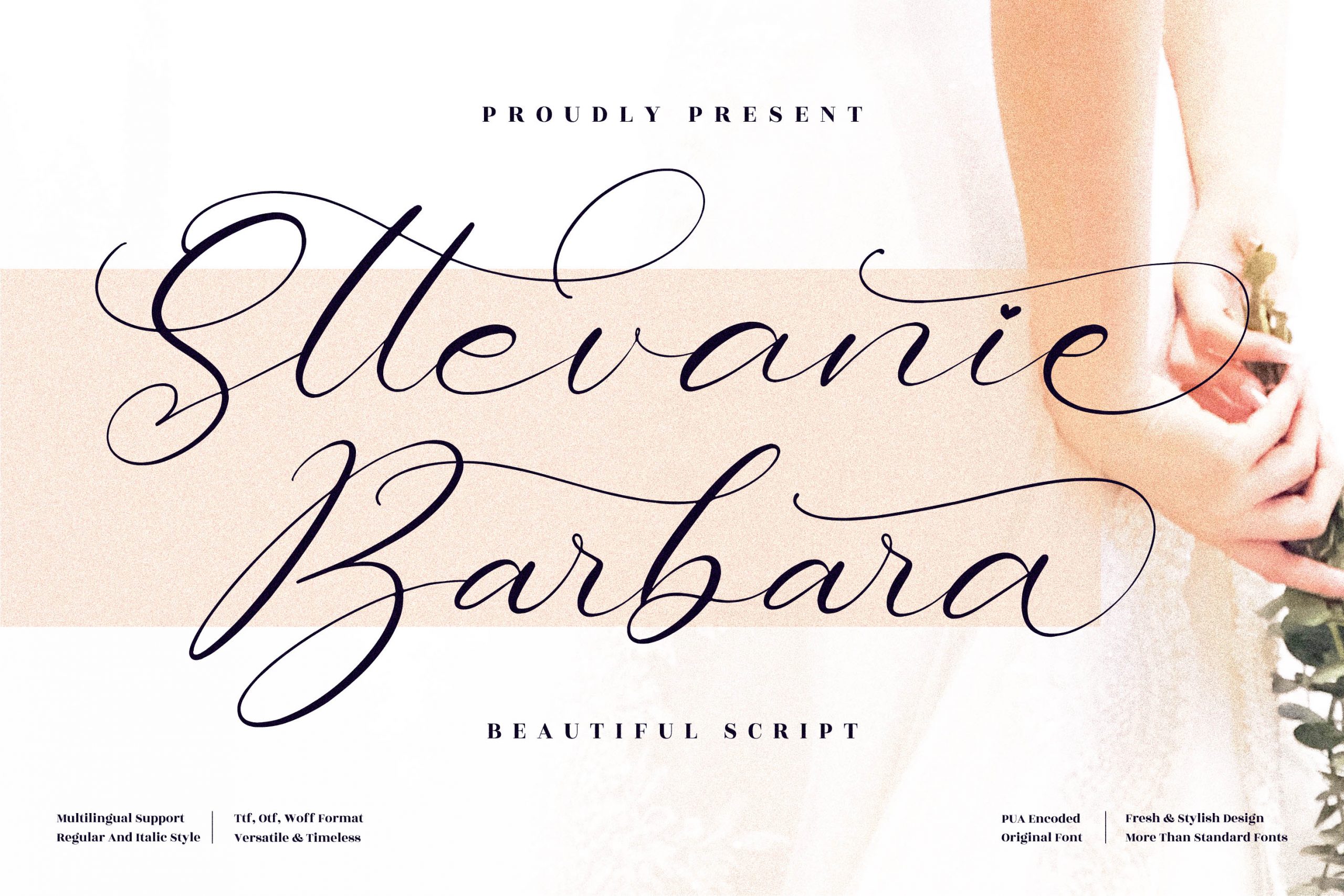 Sttevanie Barbara Font - Download Free Font