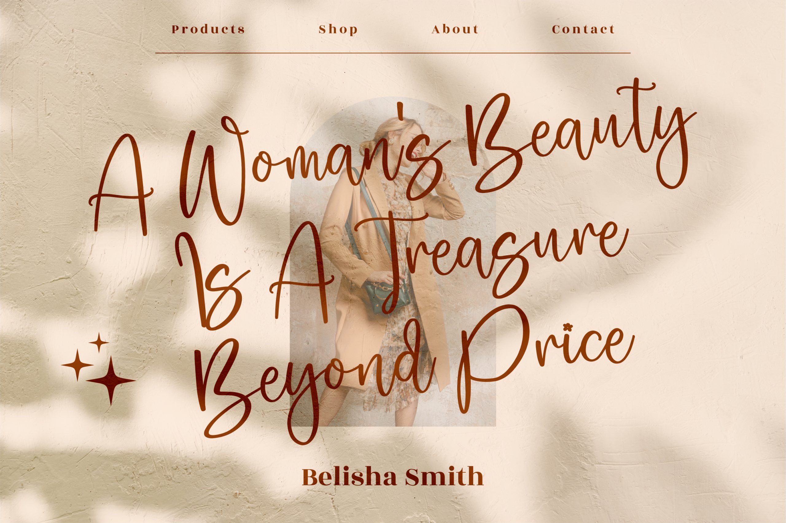 Safira Brown Font - Download Free Font