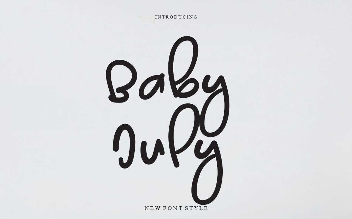Baby July Font - Download Free Font