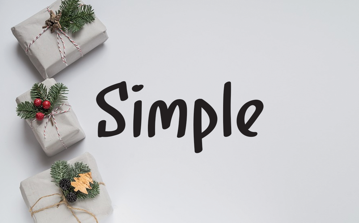 Simple Minimalist Font - Download Free Font