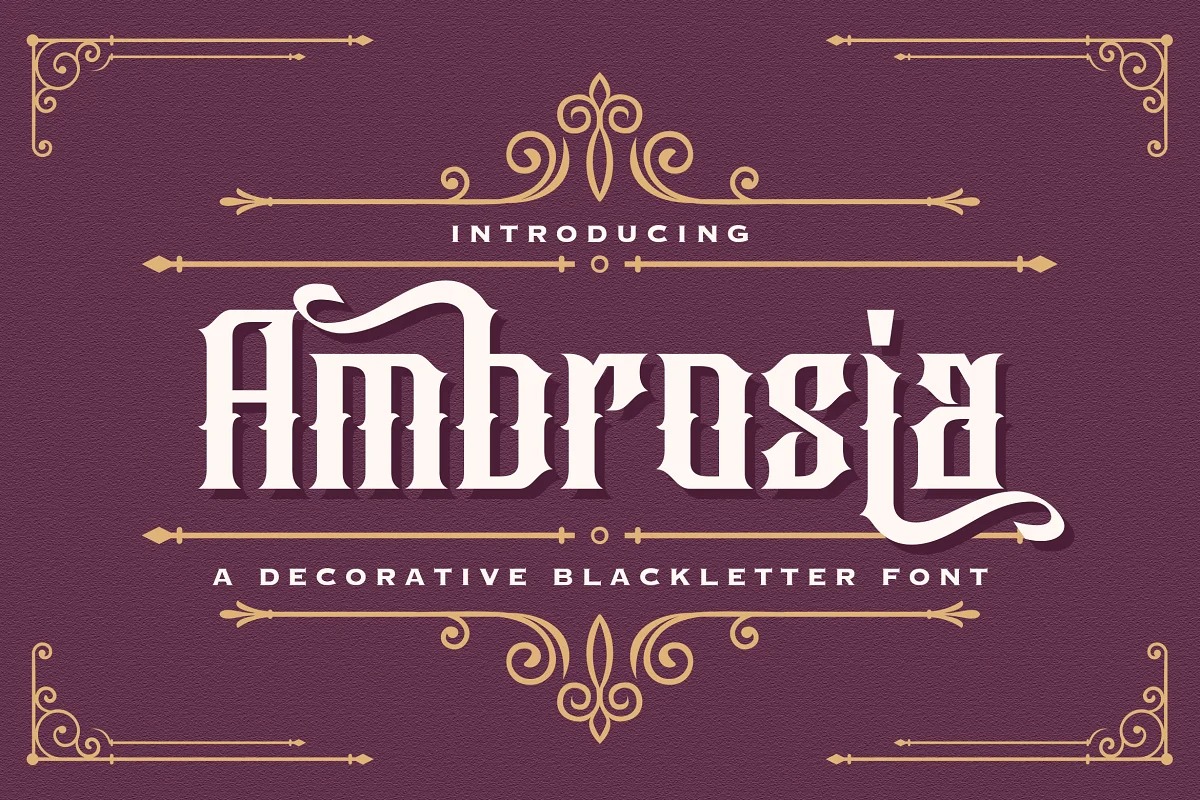 Ambrosia Font - Download Free Font