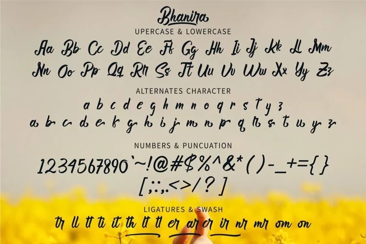 Bhanira Font - Download Free Font