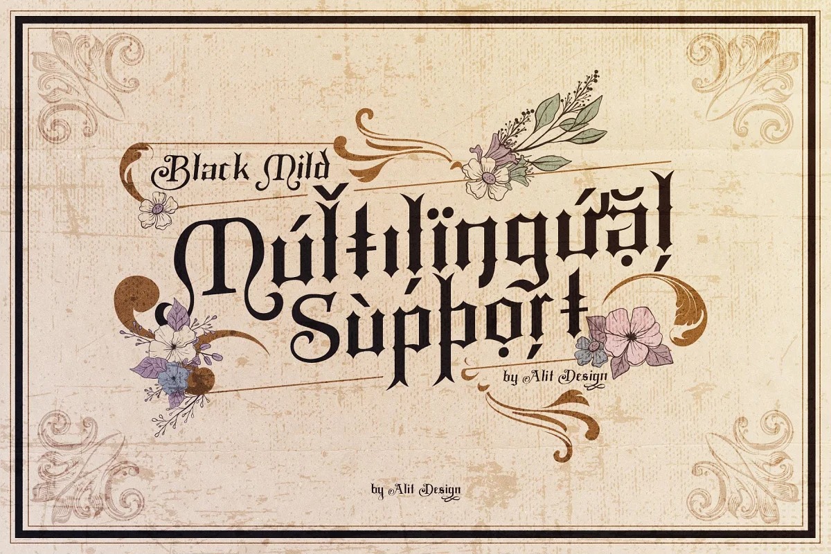 Black Mild Font - Download Free Font