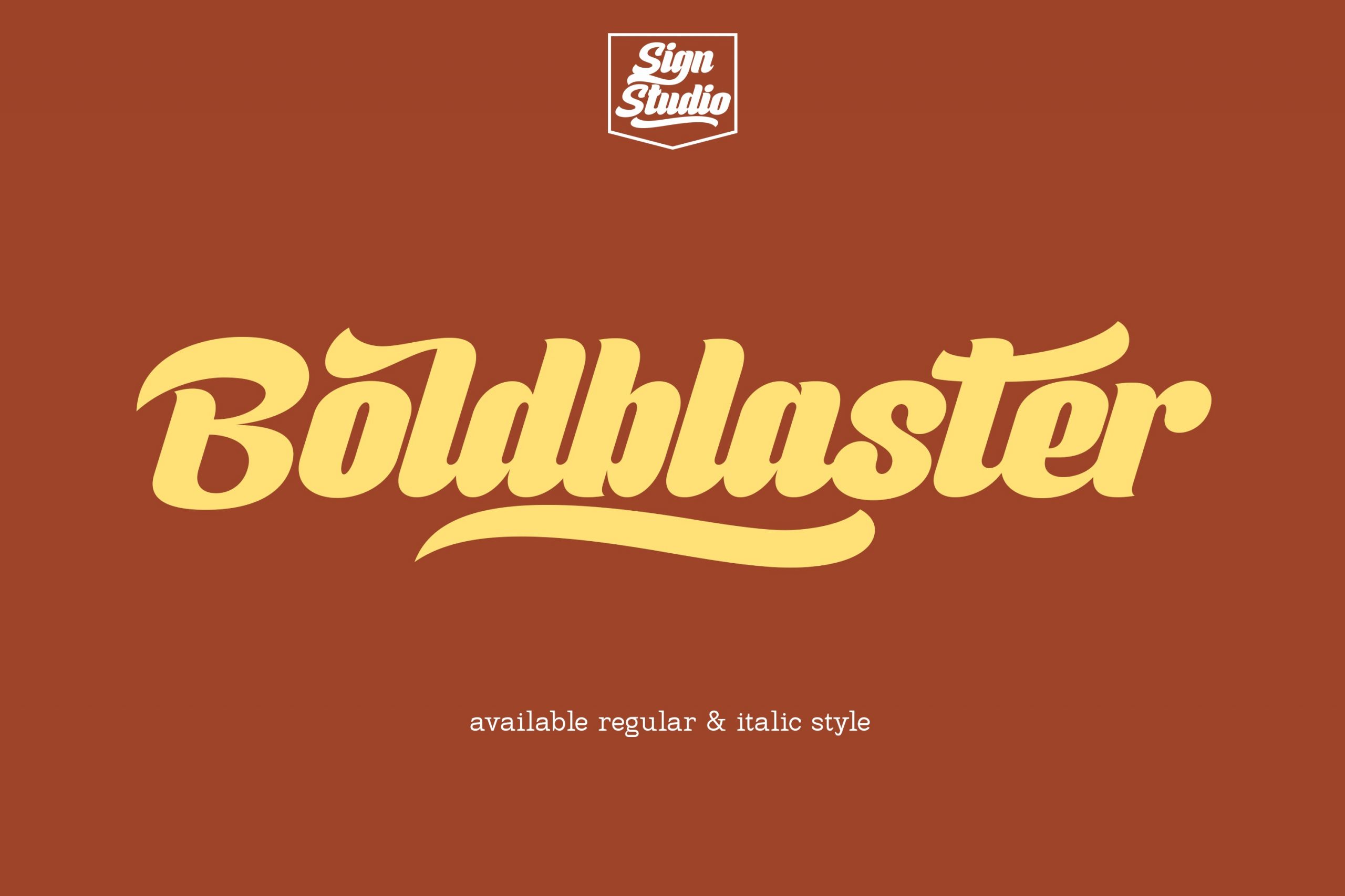 Boldblaster Script Font - Download Free Font