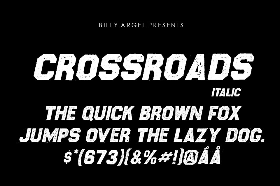 Crossroads Font - Download Free Font