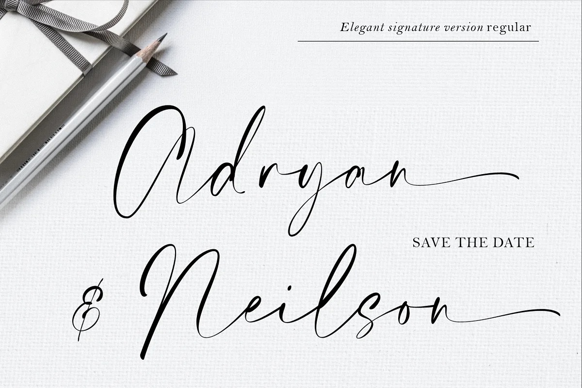 Elegant Signature Font - Download Free Font