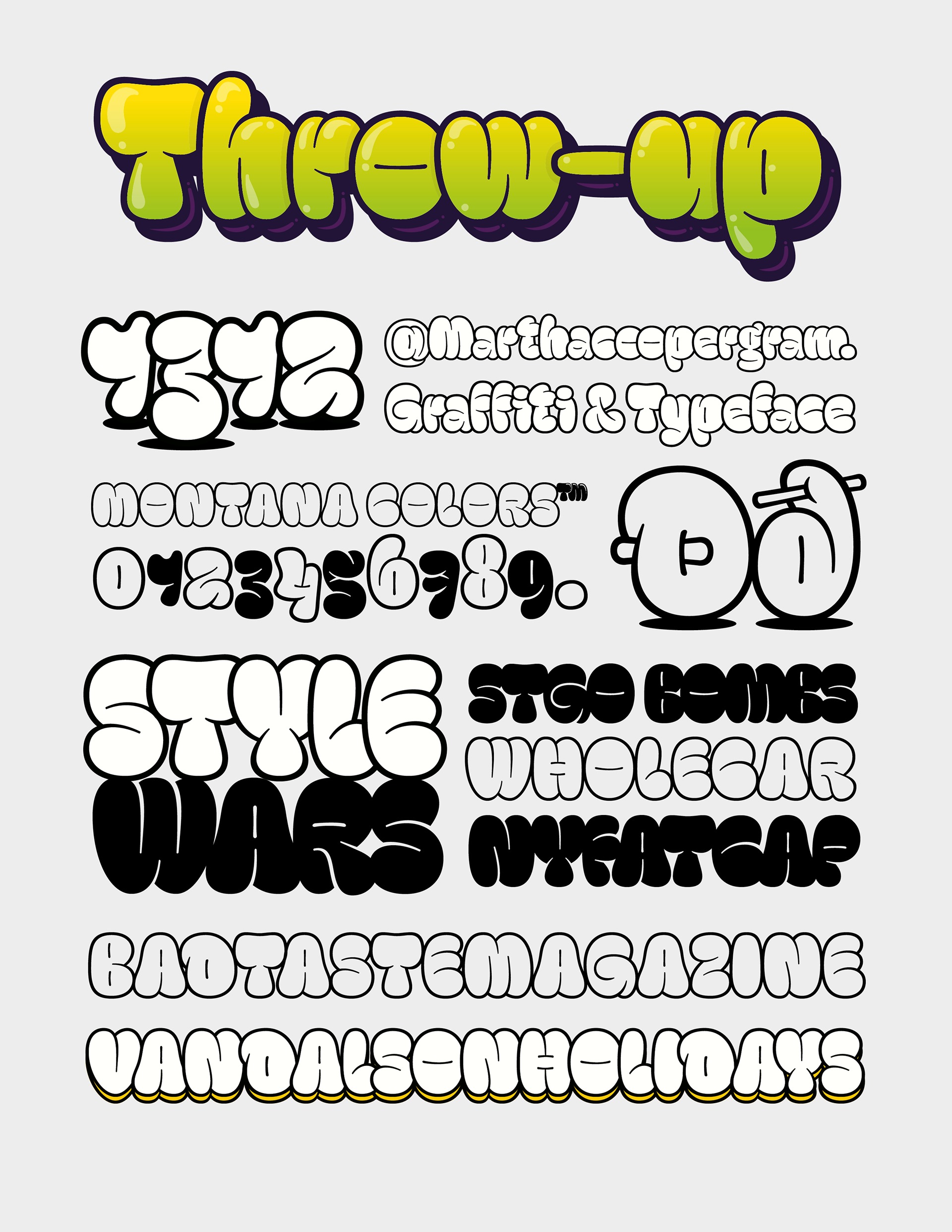 Throwup Font - Download Free Font