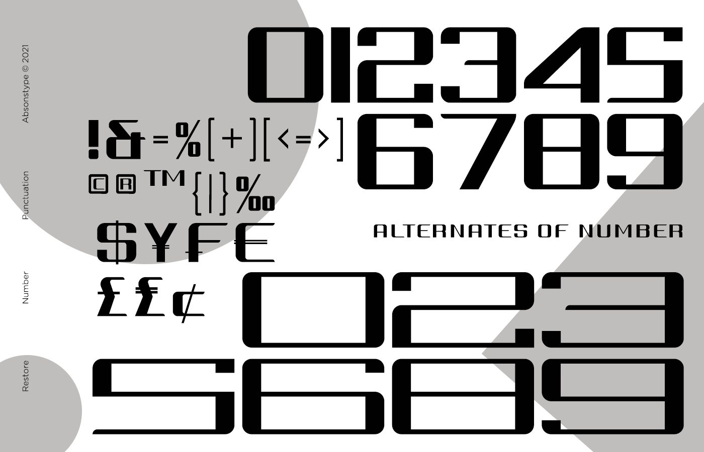 Restore Font - Download Free Font