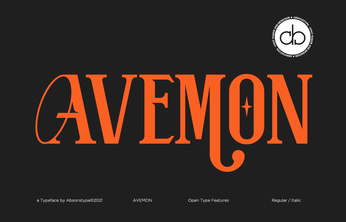 AVEMON Font - Download Free Font