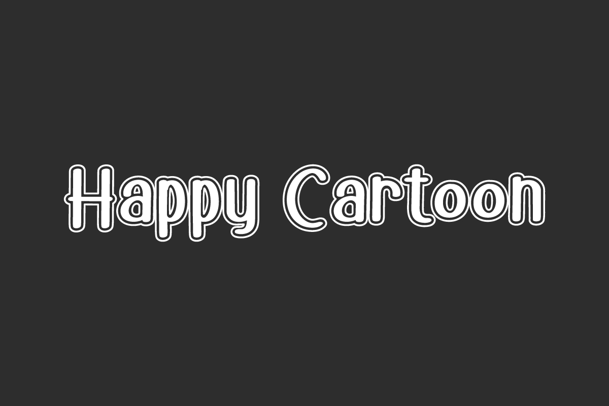 Happy Cartoon Font - Download Free Font