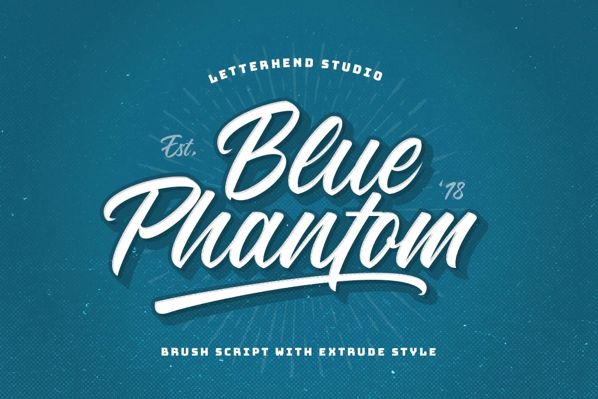 Blue Phantom Font - Download Free Font