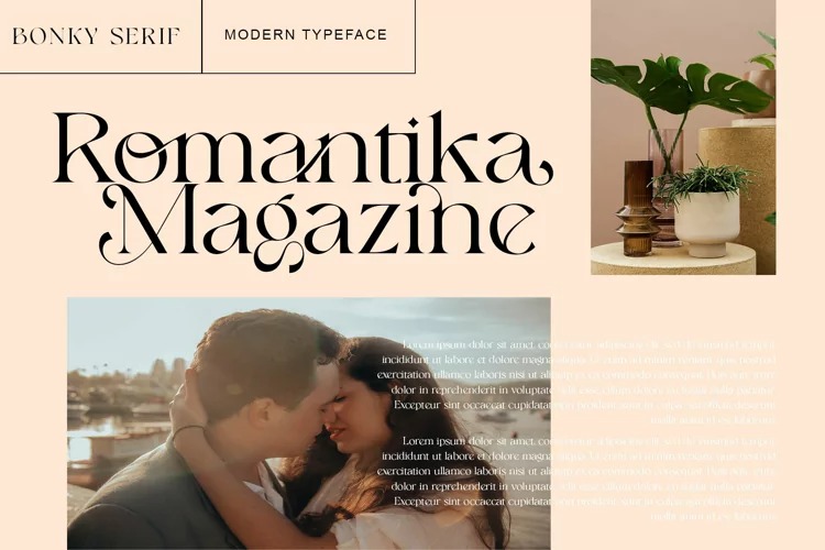 Bonky Serif Font - Download Free Font