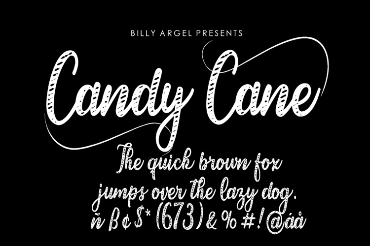 Candy Cane Font - Download Free Font