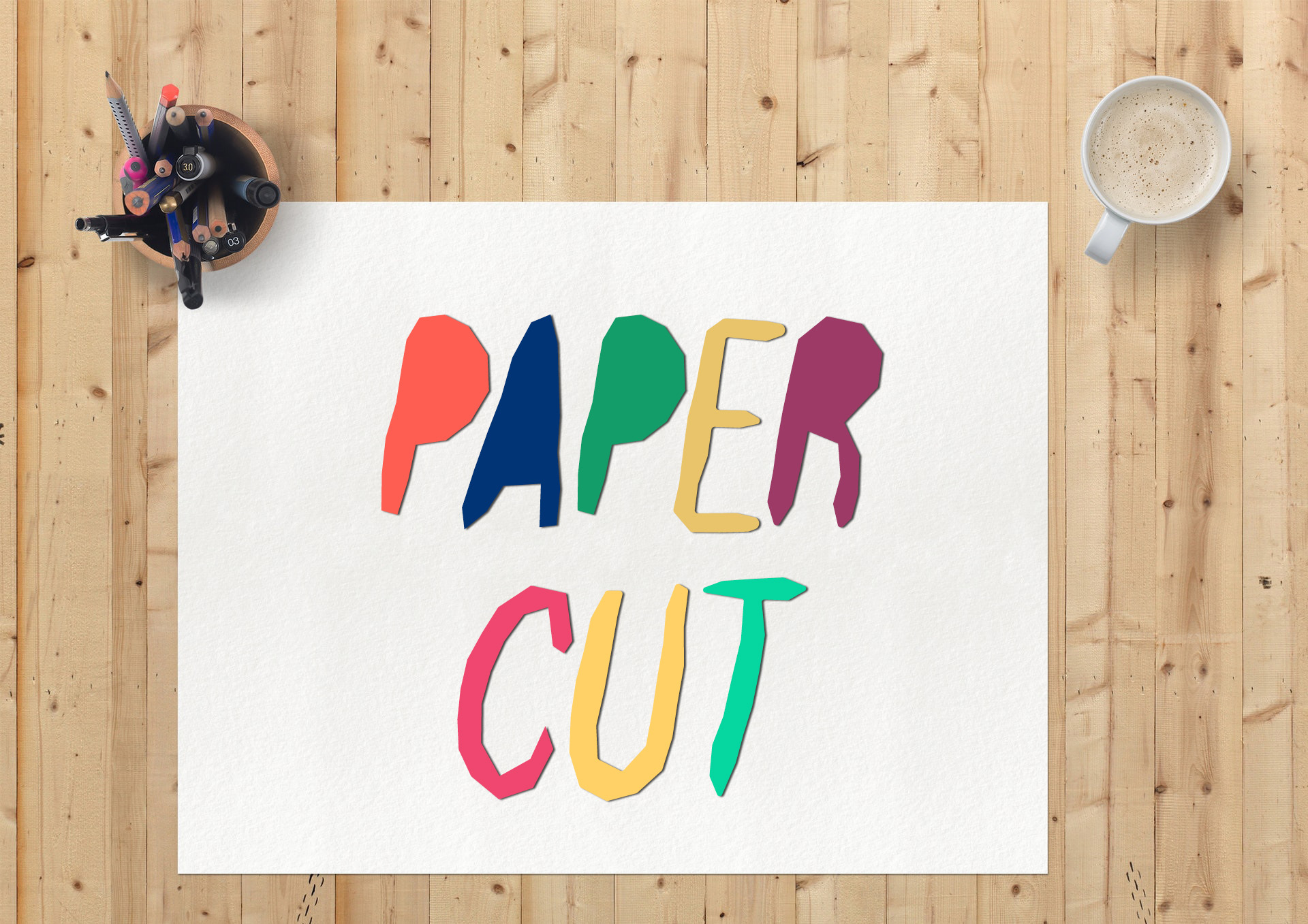 Paper Cut Font - Download Free Font