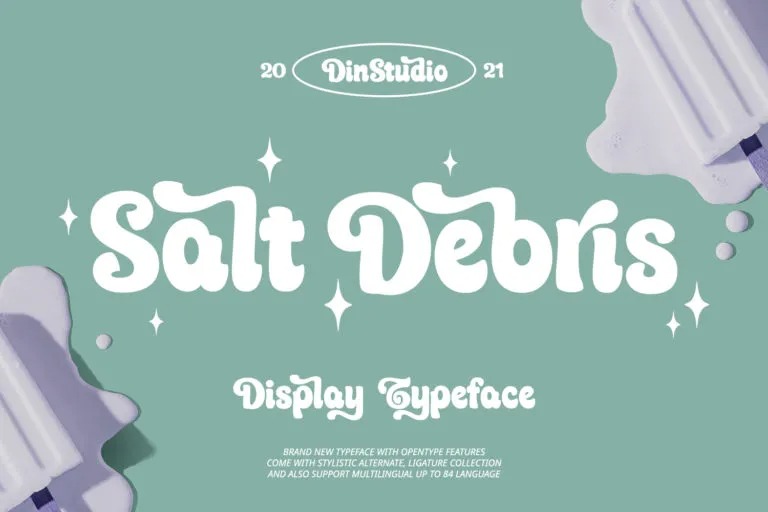 Salt Debris Font - Download Free Font